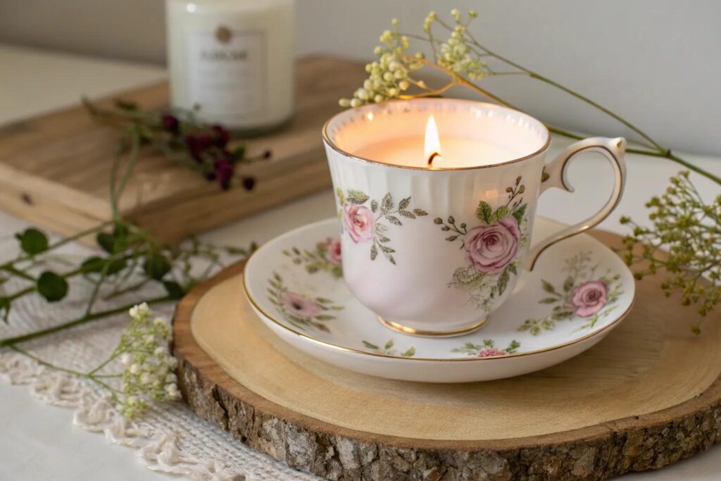 16+ Charming Upcycled Teacup Craft Ideas