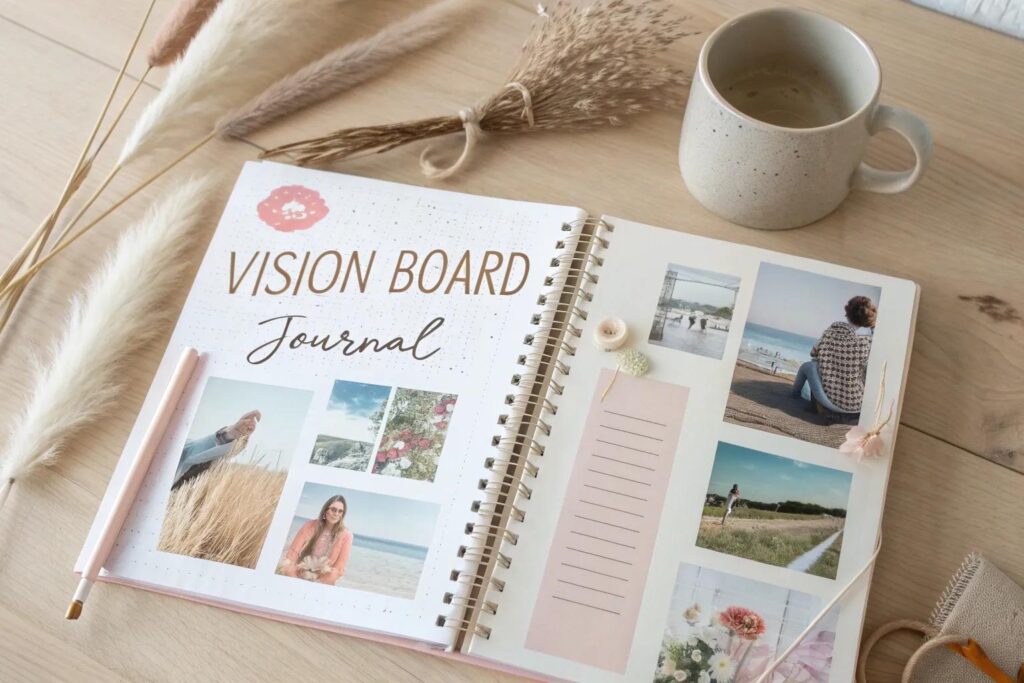 15+ Inspiring Vision Board Journal Ideas