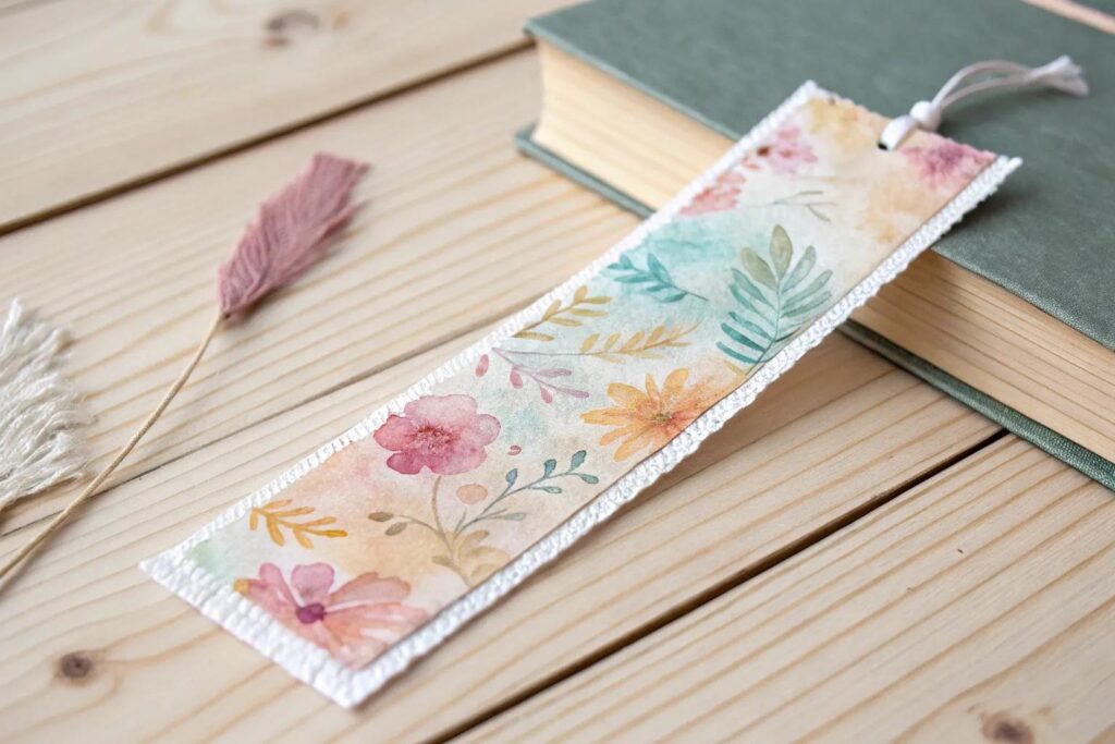 21+ Charming Watercolor Bookmark Ideas