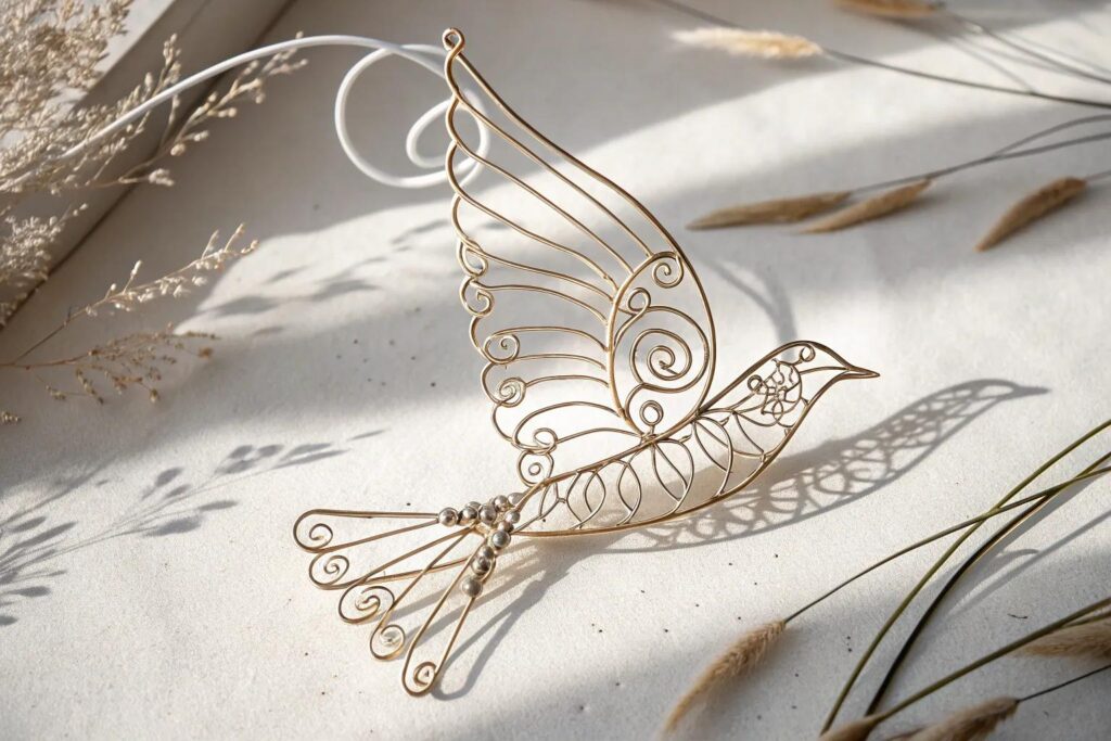 17+ Creative Wire Art Ideas for Your Home Decor