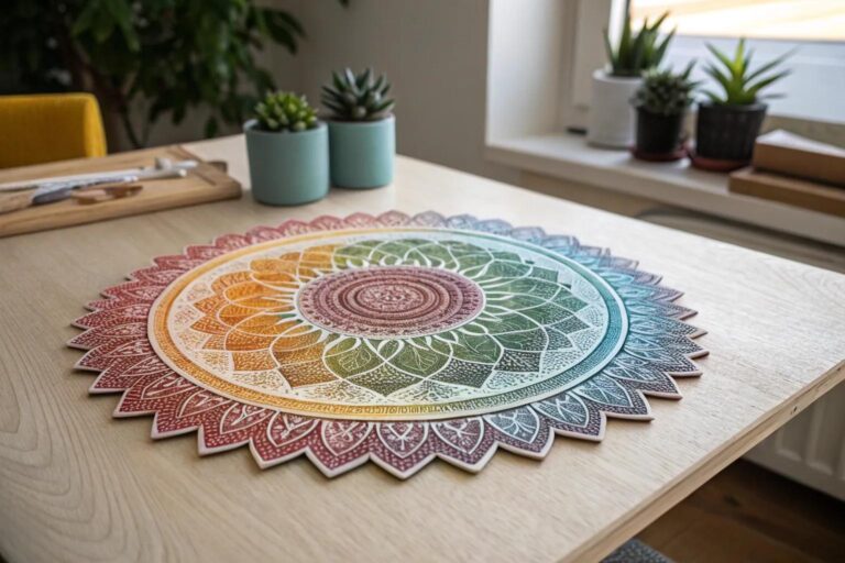 20+ Inspiring Color Wheel Mandala Ideas