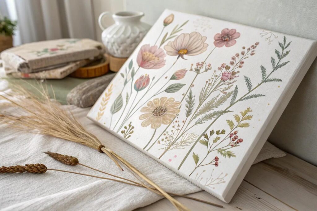 17+ Creative Decoupage on Canvas Ideas to Try