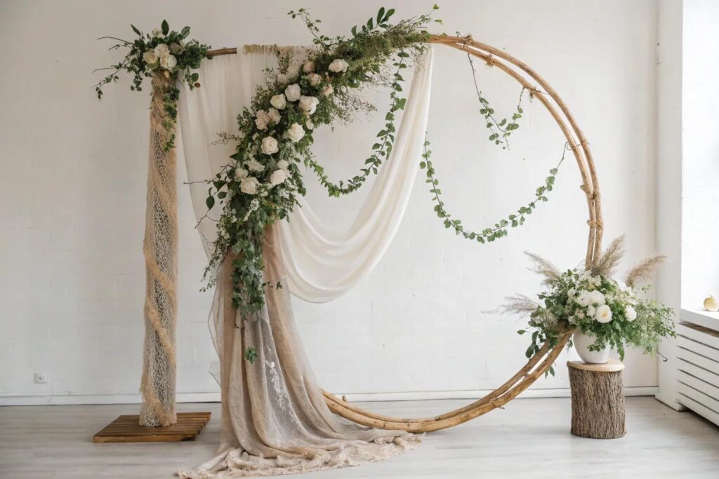12+ Stunning DIY Wedding Backdrop Ideas