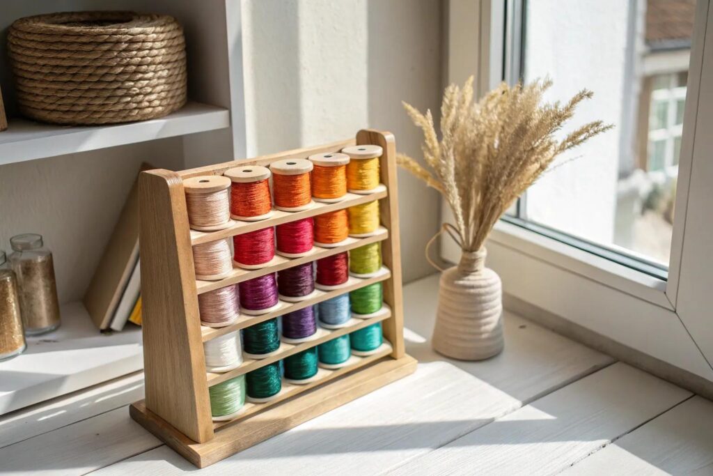 18+ Creative DIY Embroidery Thread Organizer Ideas
