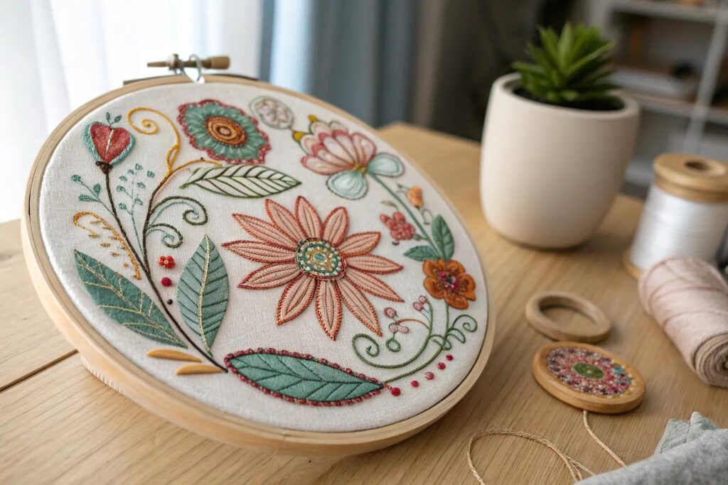19+ Creative Free Motion Embroidery Ideas