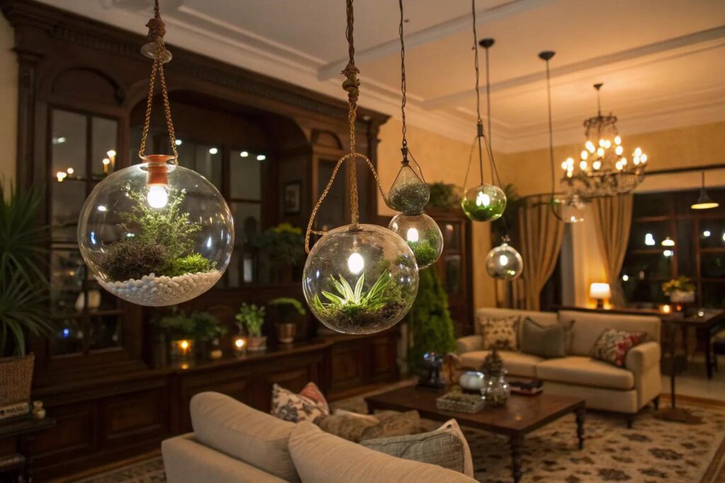19+ Stylish Hanging Glass Globes Ideas for Your Home