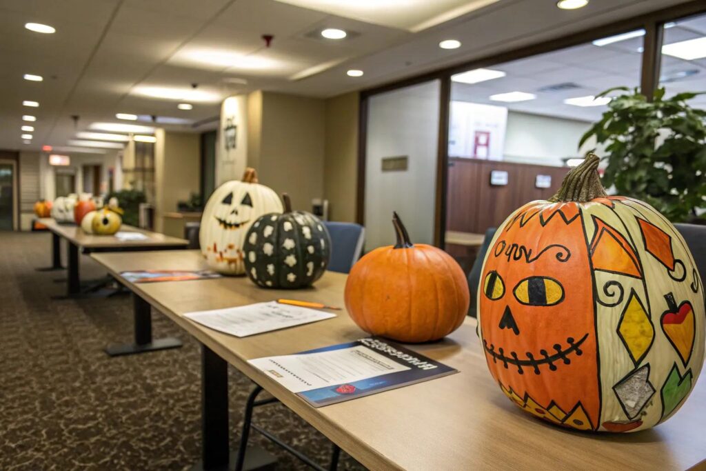 17+ Creative Office Pumpkin Decorating Contest Ideas