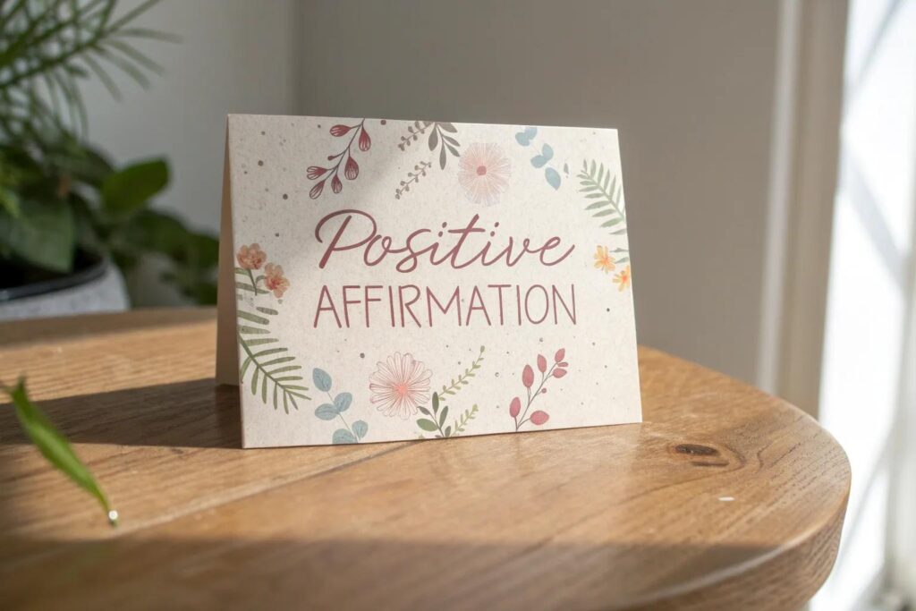 17+ Creative Positive Affirmation Card Ideas