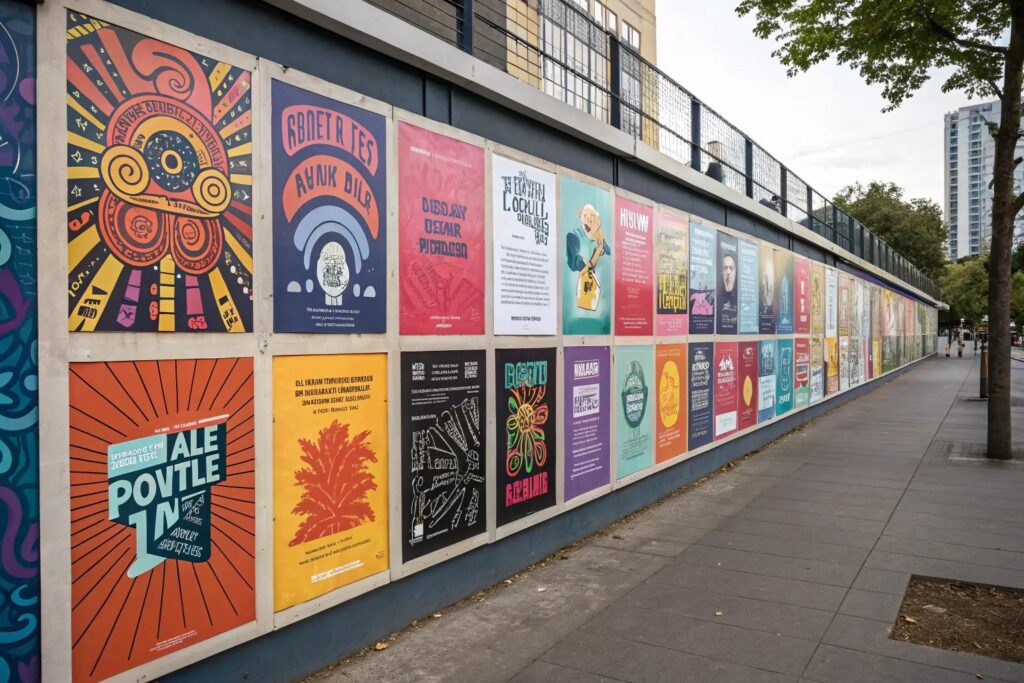 10+ Creative Poster Title Design Ideas