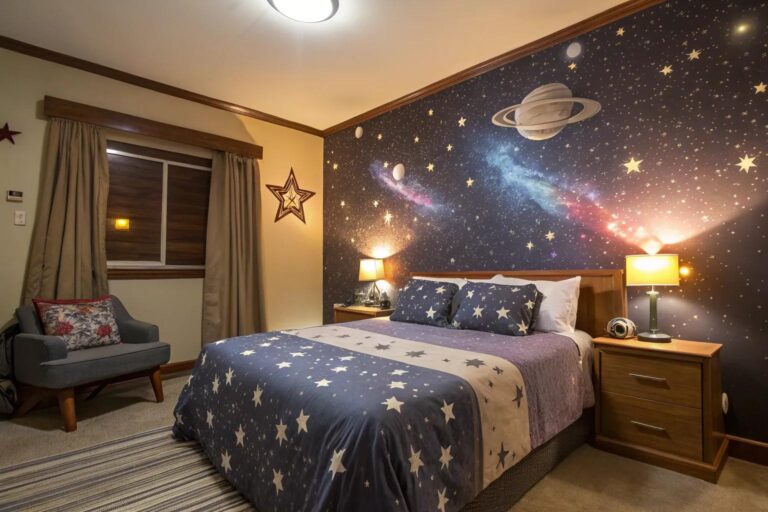 14+ Inspiring Space-Themed Bedroom Ideas