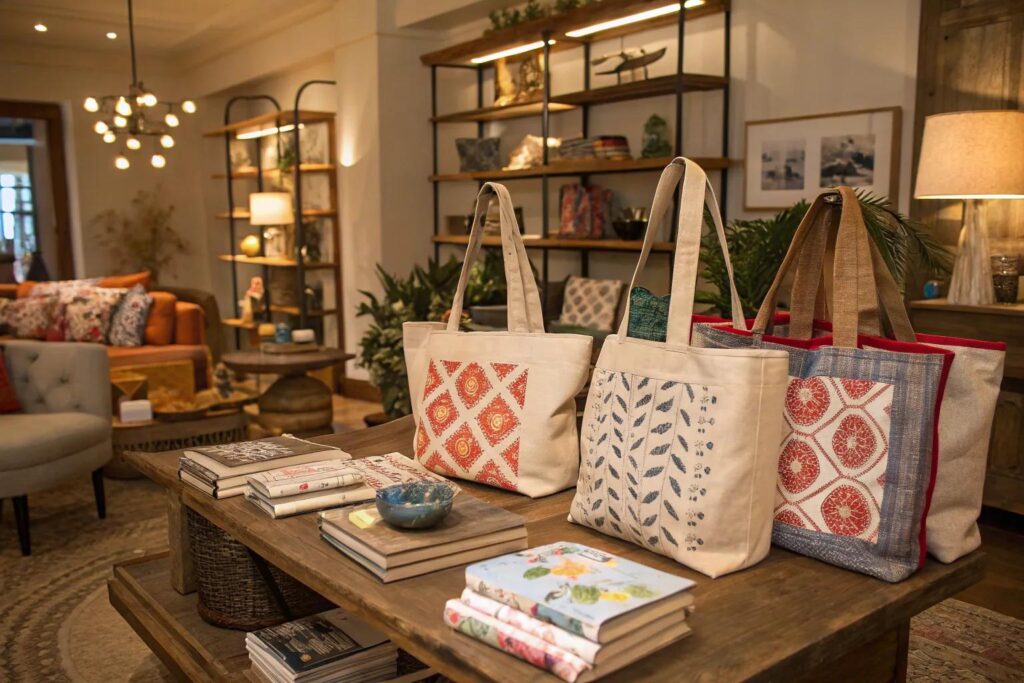 14+ Creative Tote Bag Display Ideas for Your Home