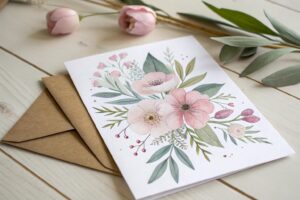 18+ Charming Watercolor Mother's Day Card Ideas