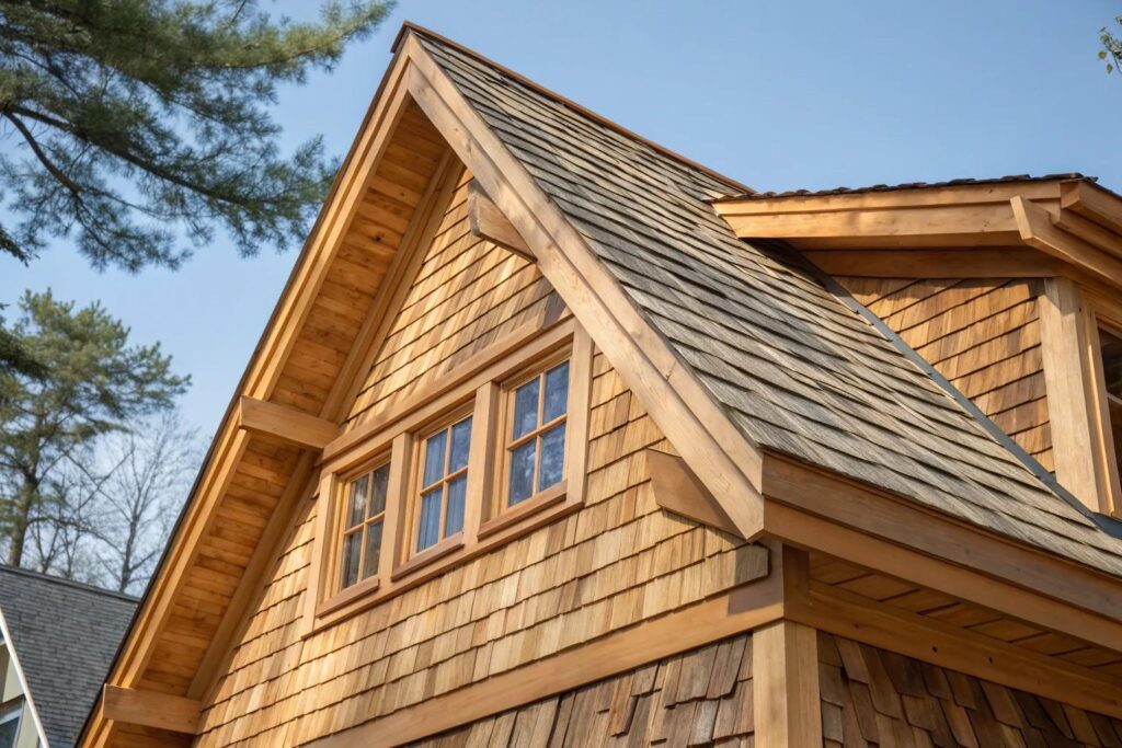 18+ Inspiring Cedar Shake Gable Ideas