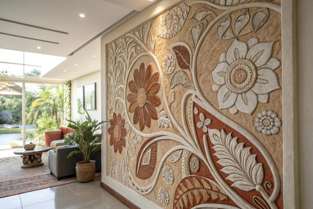 19+ Creative Clay Mural Ideas for Your Living Room