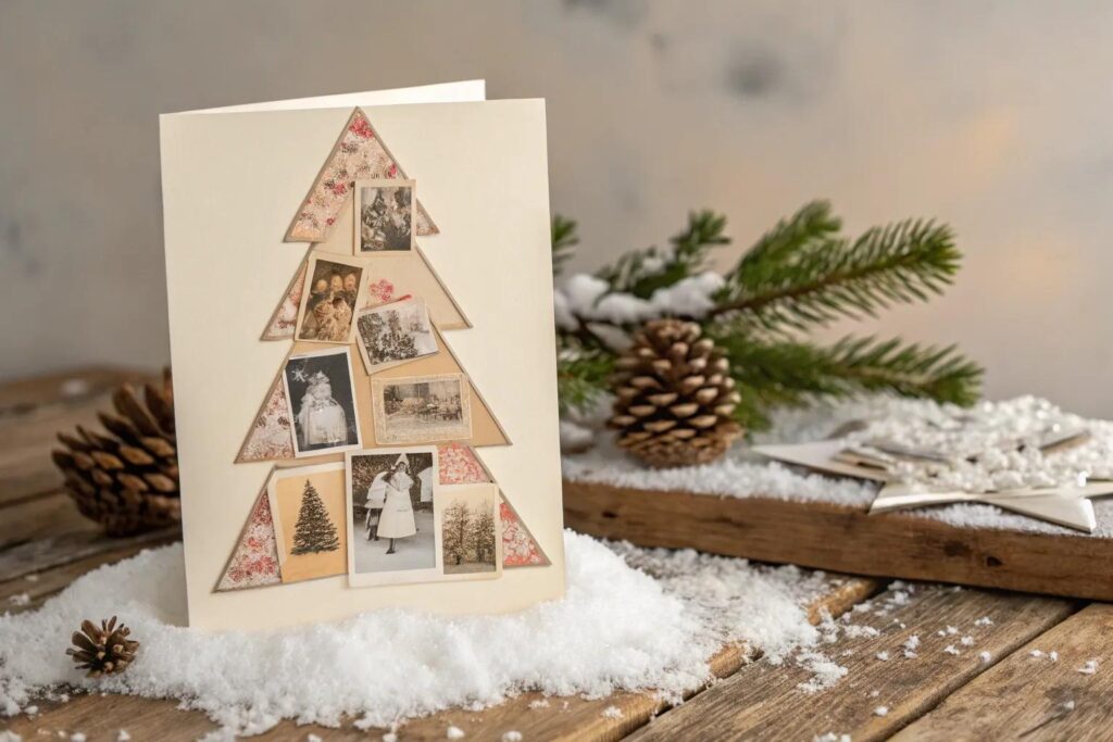 18+ Creative Collage Christmas Card Ideas