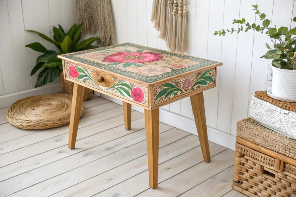 17+ Creative Decoupage Furniture Ideas You'll Love