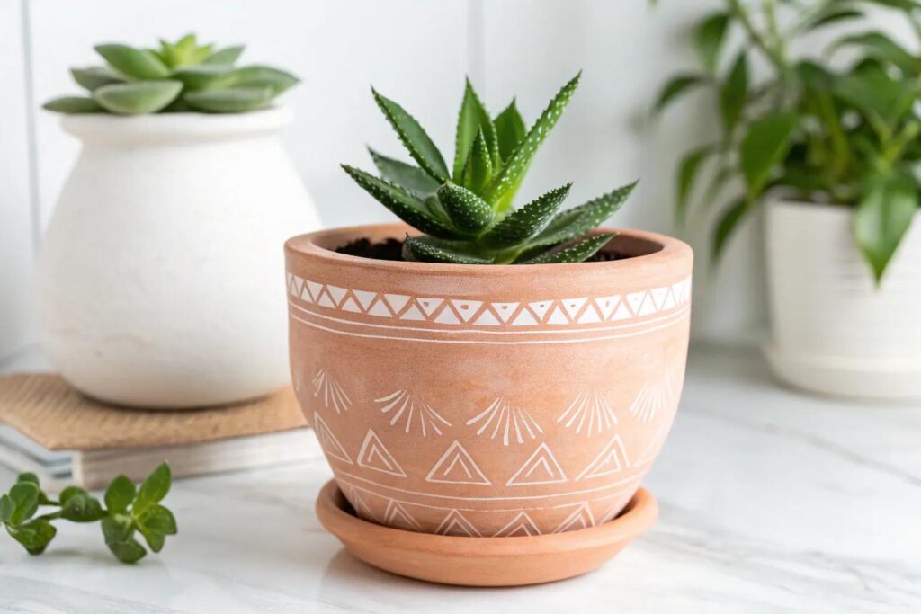 16+ Creative DIY Clay Plant Pot Ideas