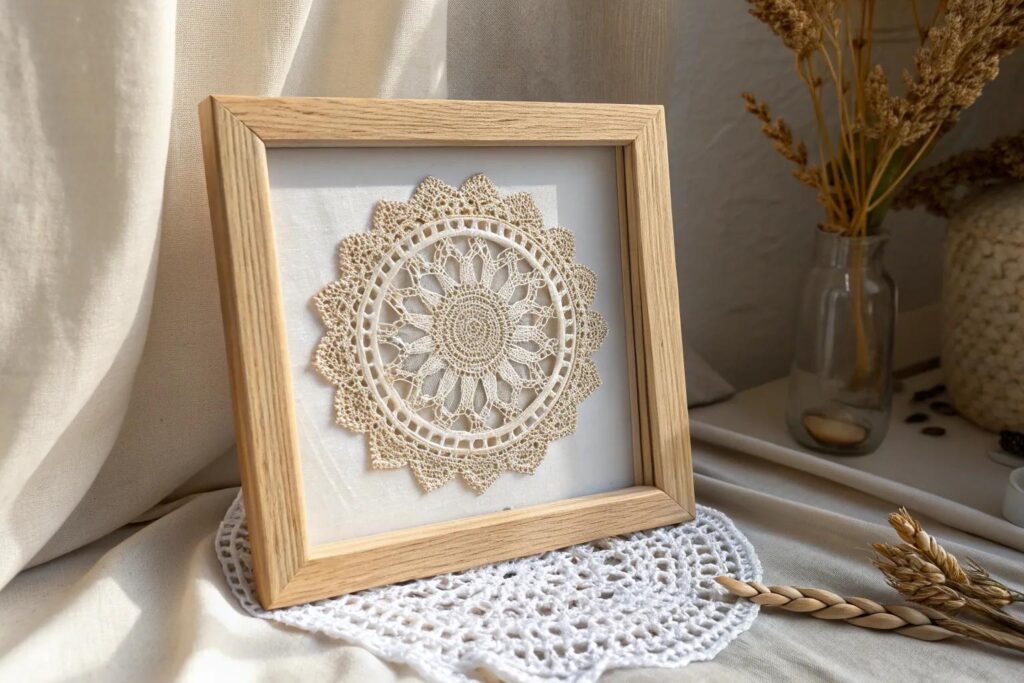 17+ Creative Doily Wall Art Ideas to Transform Your Space
