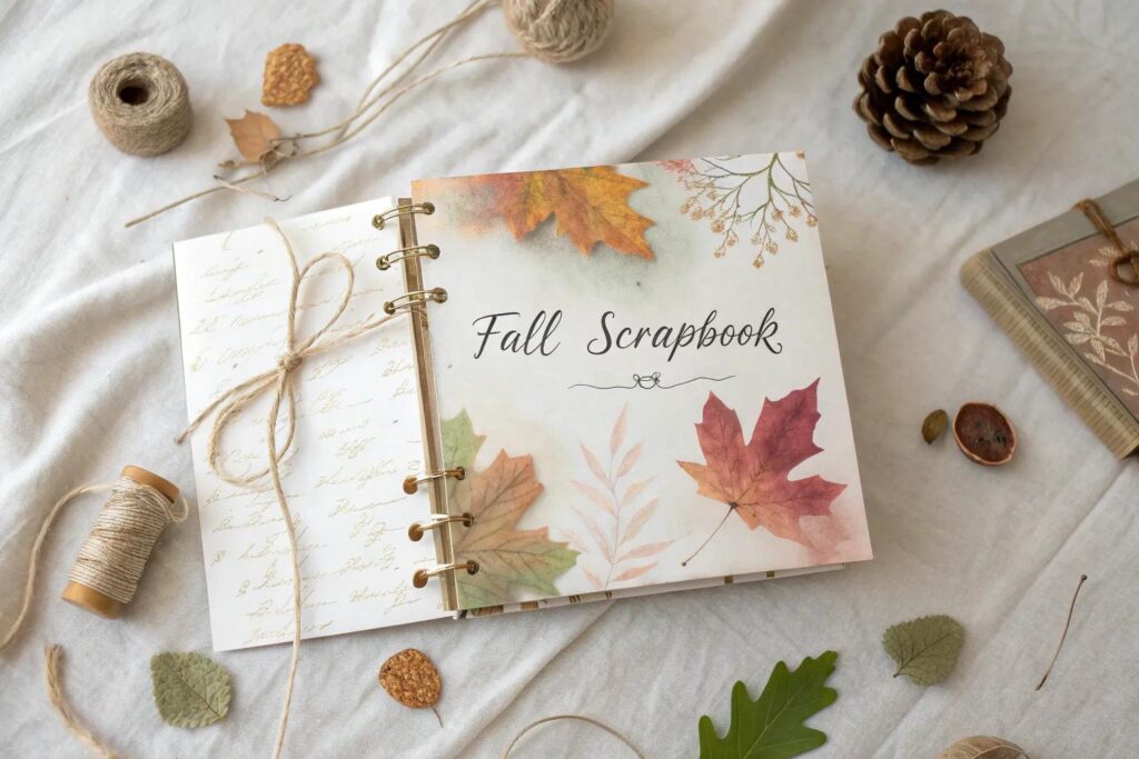 16+ Creative Fall Scrapbook Layout Ideas