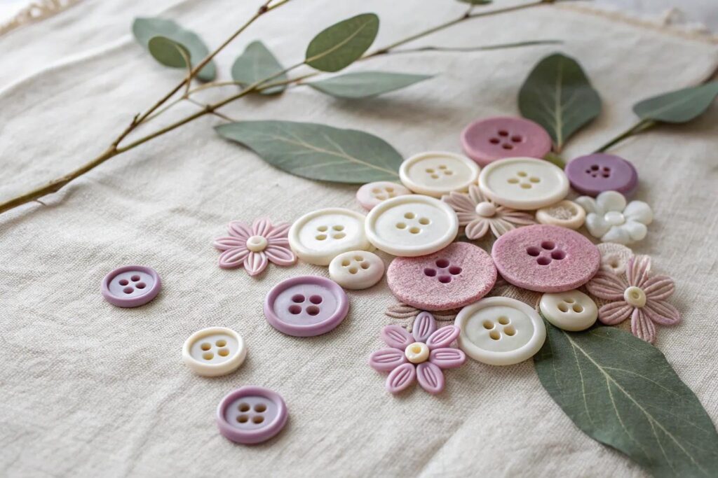18+ Charming Flower Button Art Ideas to Try