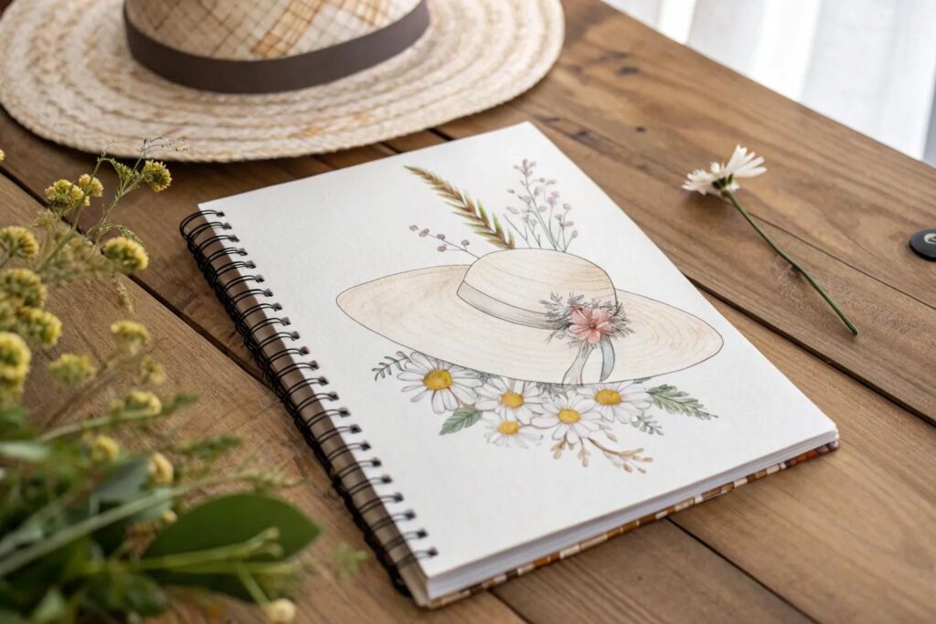 15+ Creative July Bullet Journal Cover Page Ideas