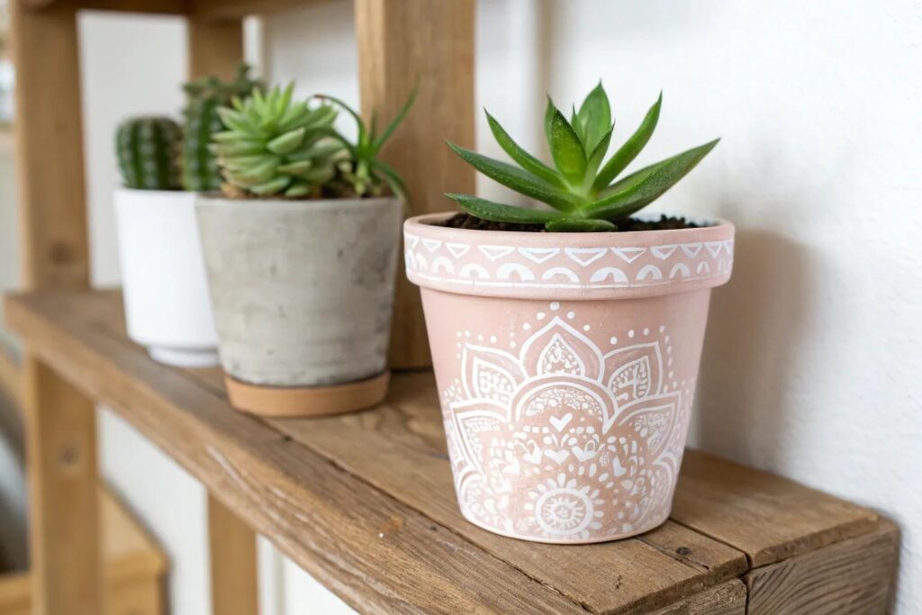 20+ Creative Mini Clay Flower Pot Ideas