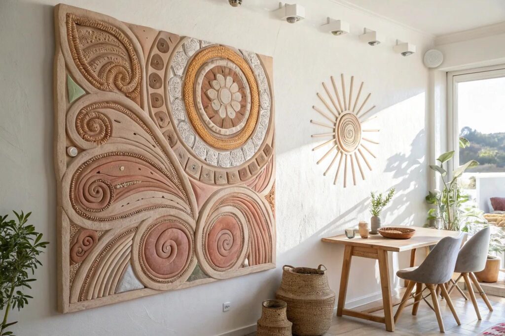 19+ Modern Clay Wall Art Ideas to Elevate Your Space
