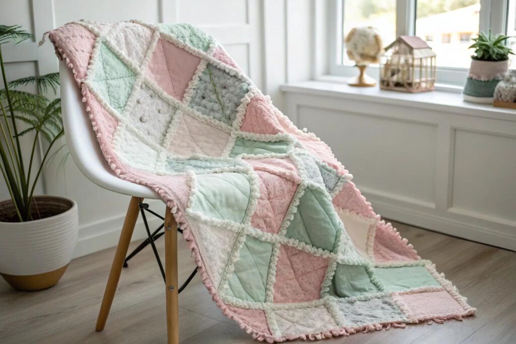 19+ Cozy Rag Quilt Ideas for Your Home