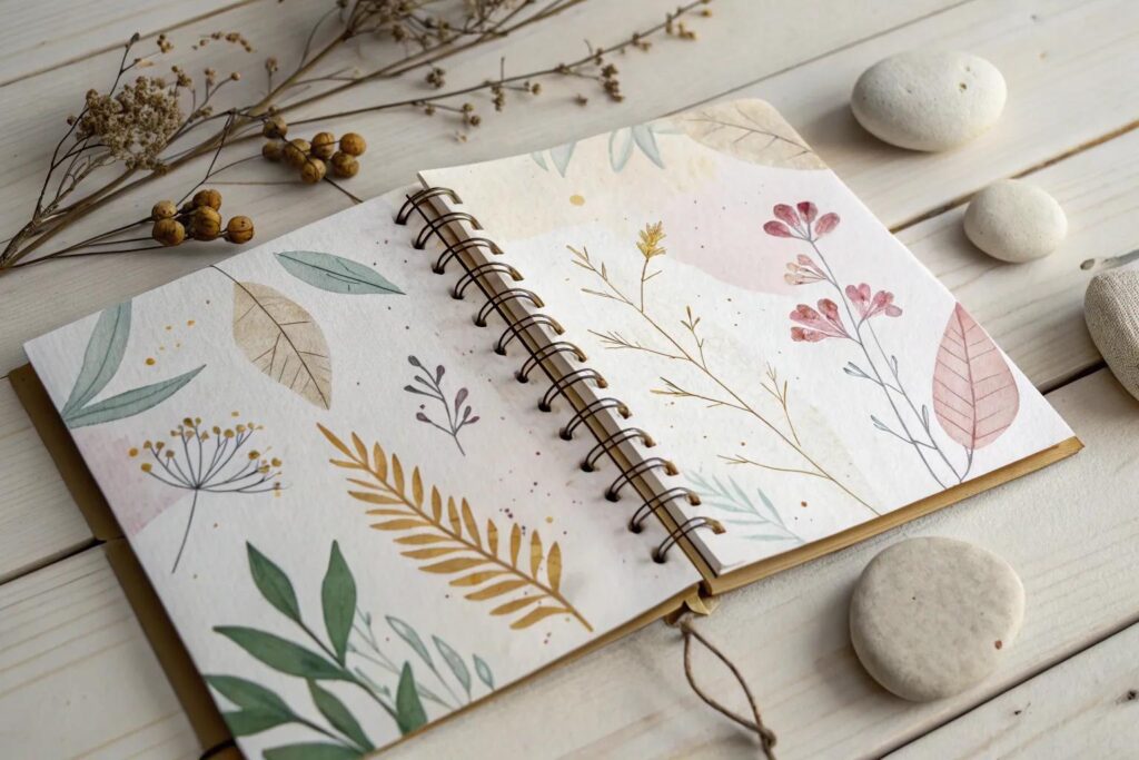 16+ Inspiring Sketchbook Art Journal Ideas