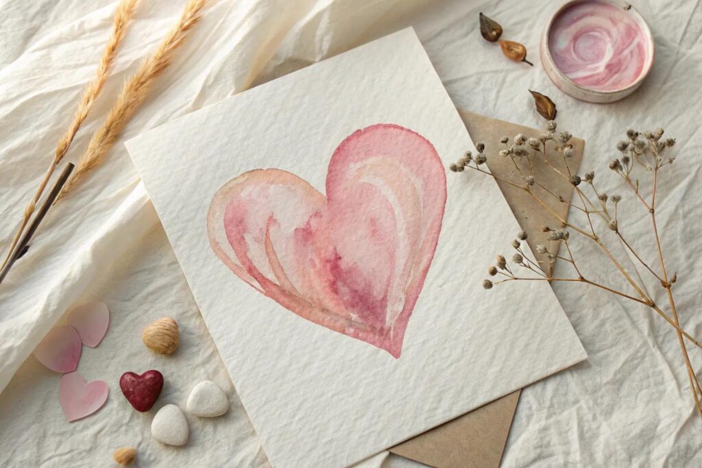 18+ Creative Valentine's Watercolor Ideas
