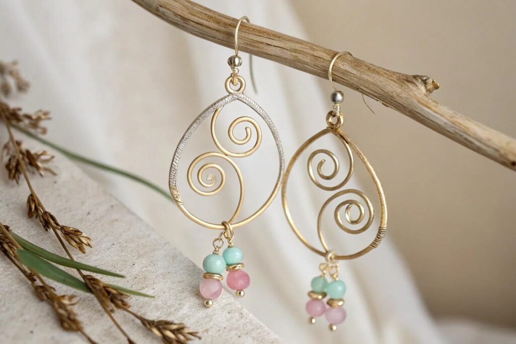 16+ Stunning Wire Earrings Ideas to Try