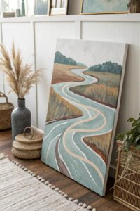8+ Inspiring River Painting Ideas for Your Home