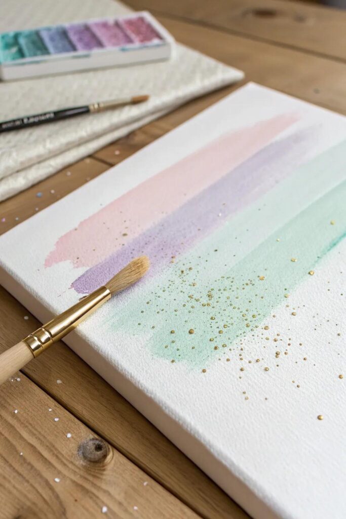13+ Dazzling Glitter Painting Ideas for Your Home