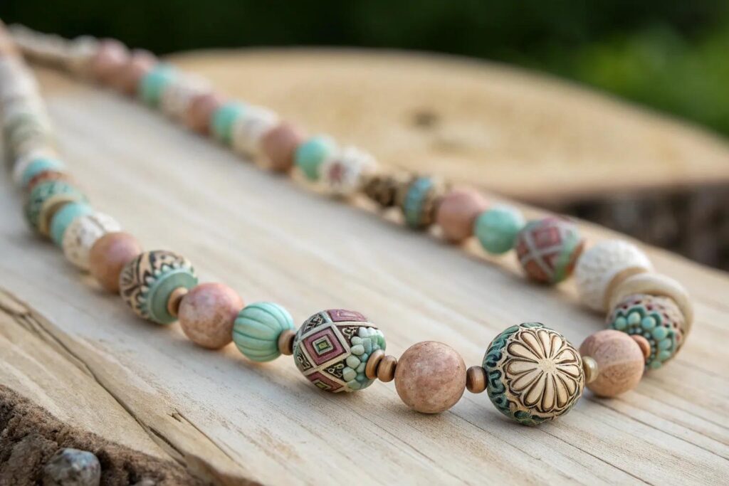 25+ Creative Ideas for Decorating with Wooden Beads