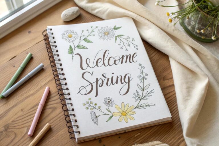 16+ Creative Bullet Journal Cover Page Ideas