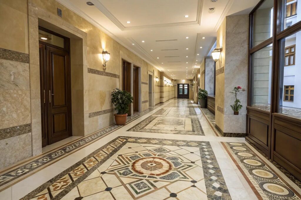 16+ Stylish Hall Floor Tiles Design Ideas