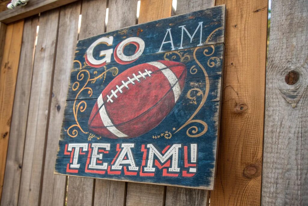 15+ Creative Homemade Football Poster Ideas
