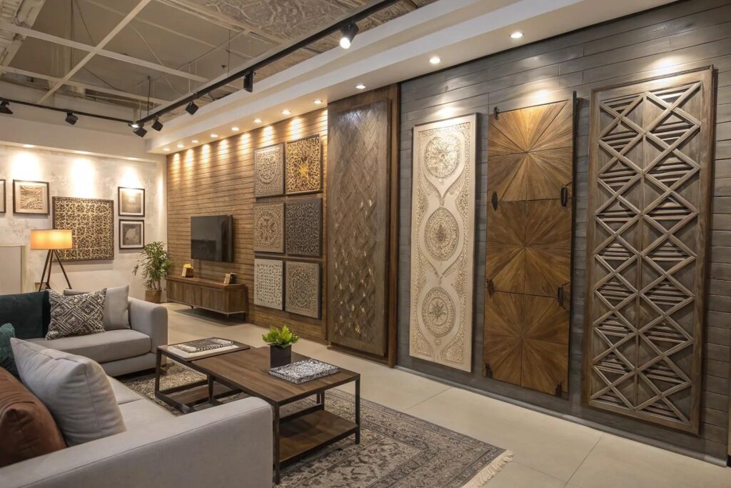 21+ Inspiring Living Room Wall Panel Design Ideas