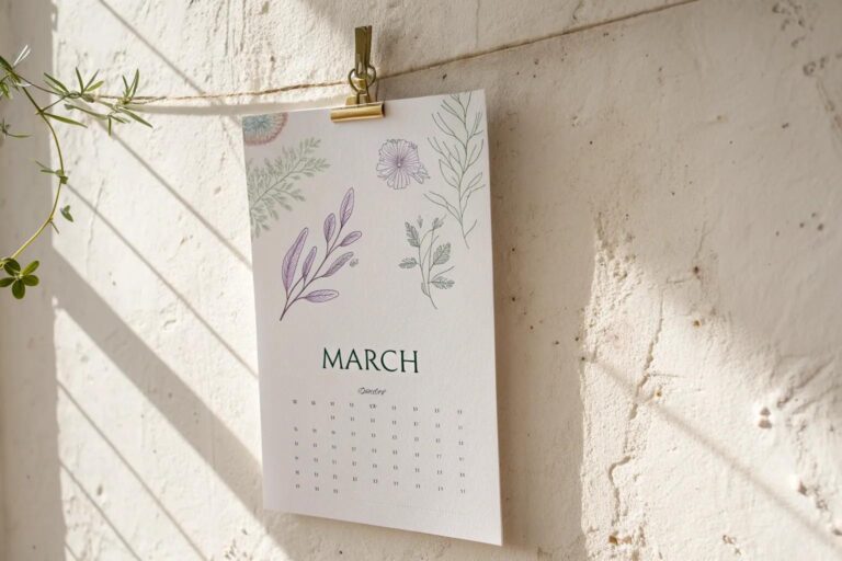 7+ Creative March Calendar Ideas for Your Home