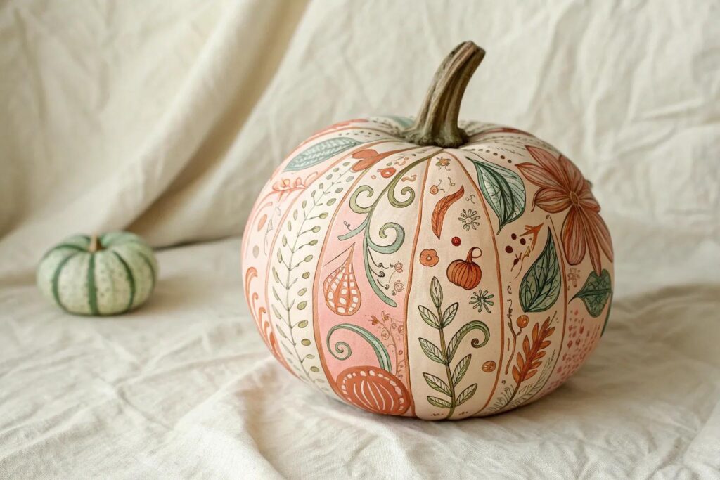 16+ Creative Pumpkin Designs Drawing Ideas