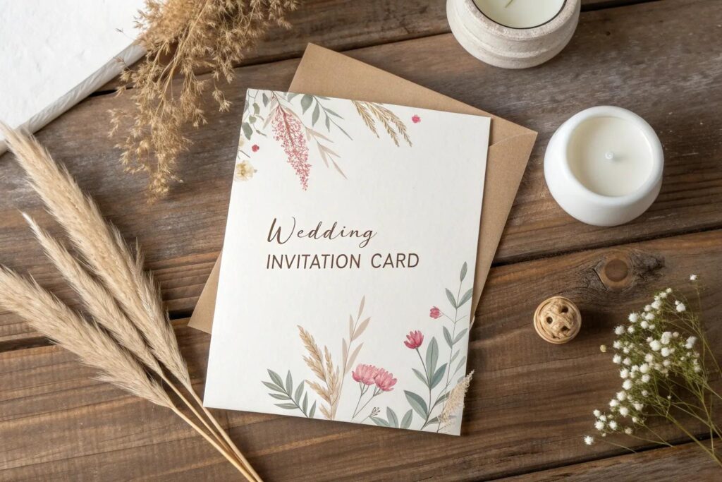 18+ Unique Wedding Card Ideas to Inspire You