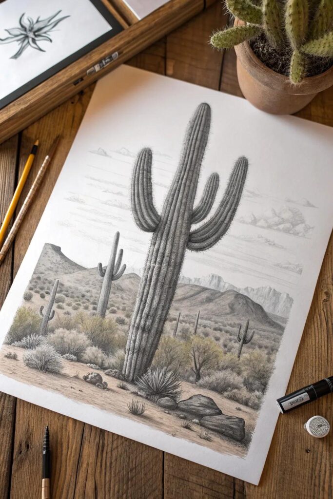 2+ Simple Western Drawing Ideas for Beginners