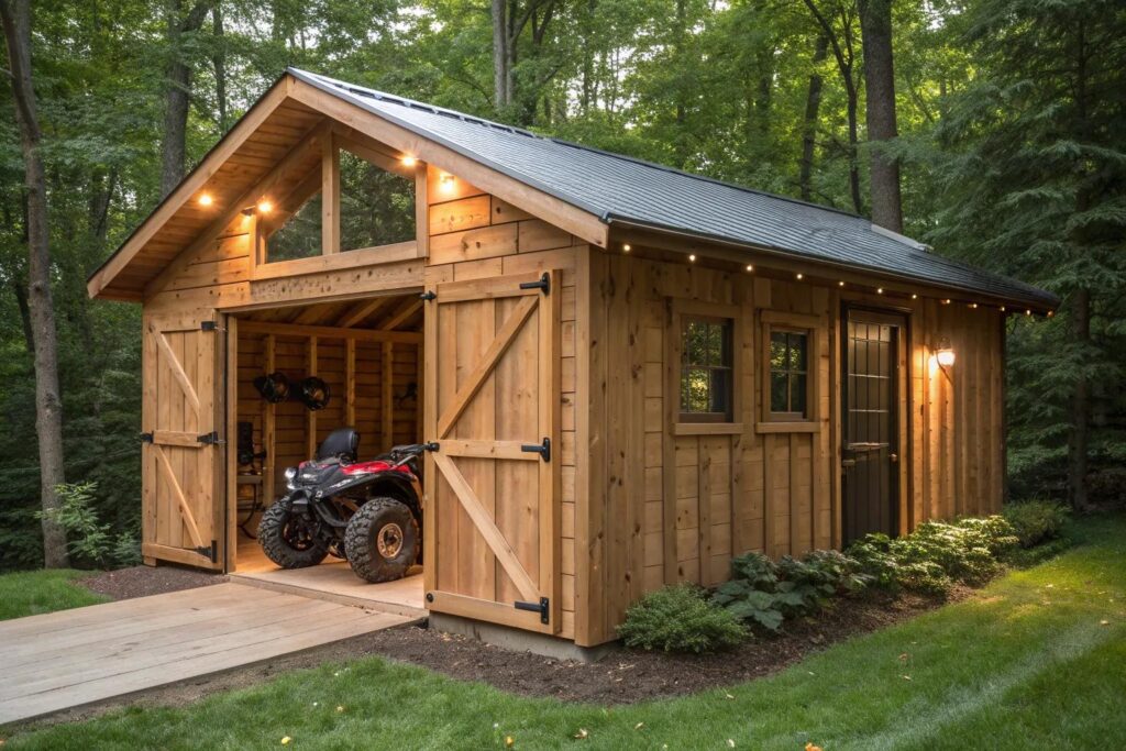 19+ Charming Rustic Garage Ideas You’ll Love