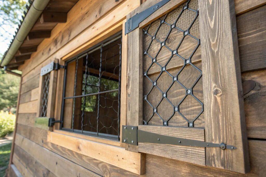 16+ Creative Chicken Coop Window Ideas