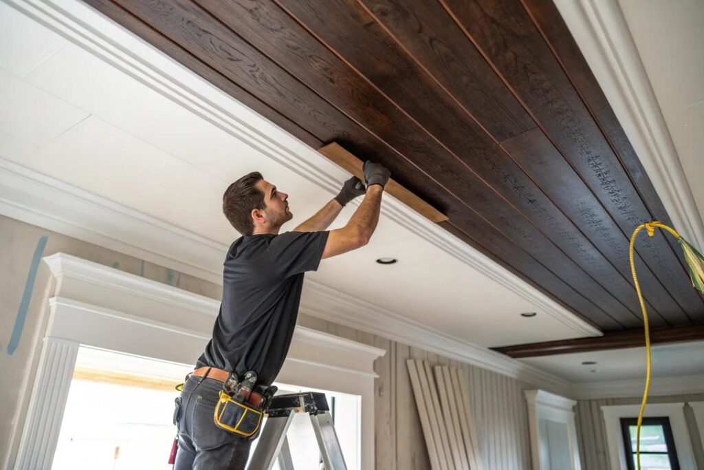 17+ Creative Ideas to Cover Your Popcorn Ceiling