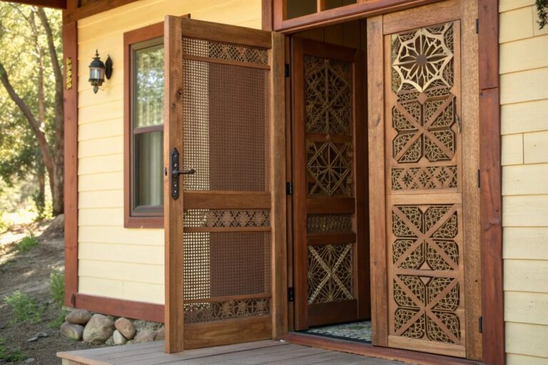 18+ Creative DIY Screen Door Ideas for Your Home