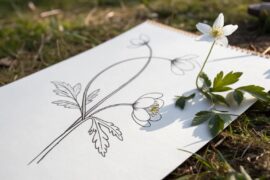 13+ Simple Line Drawing Ideas for Beginners