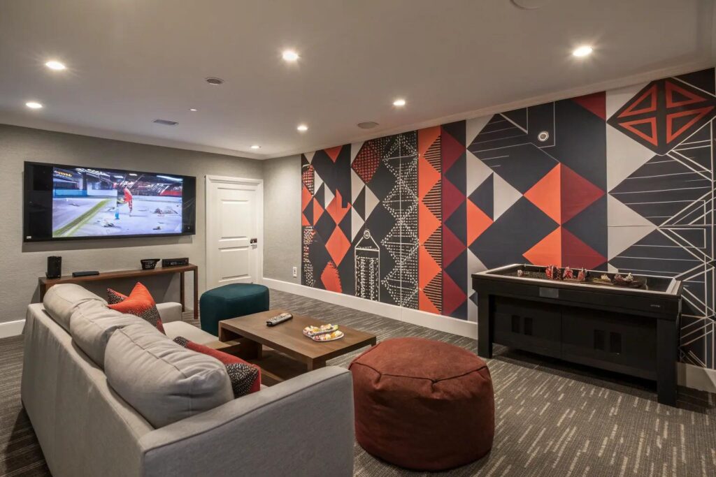 21+ Stylish Game Room Accent Wall Ideas