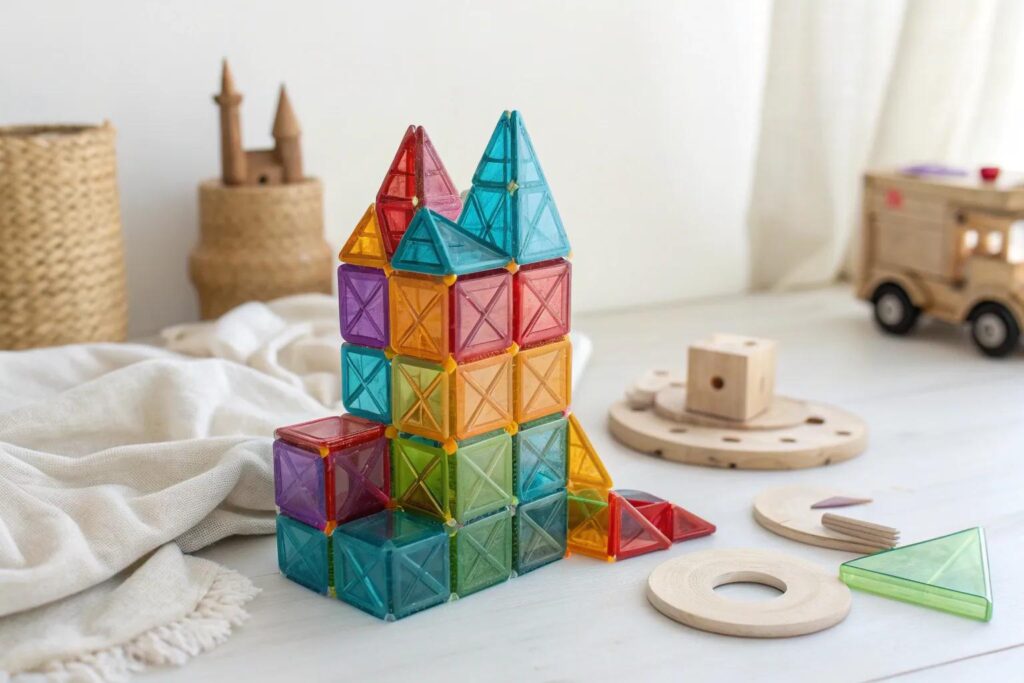 21+ Creative Magnetic Tile Ideas for Toddlers