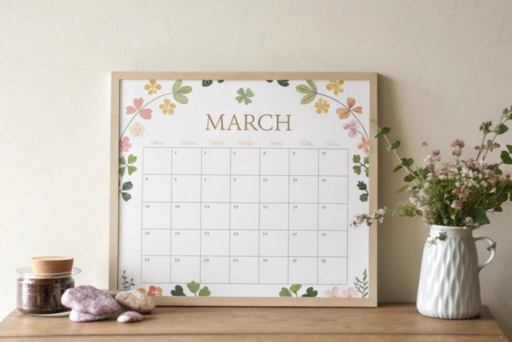 20+ Creative March Calendar Ideas for Your Whiteboard